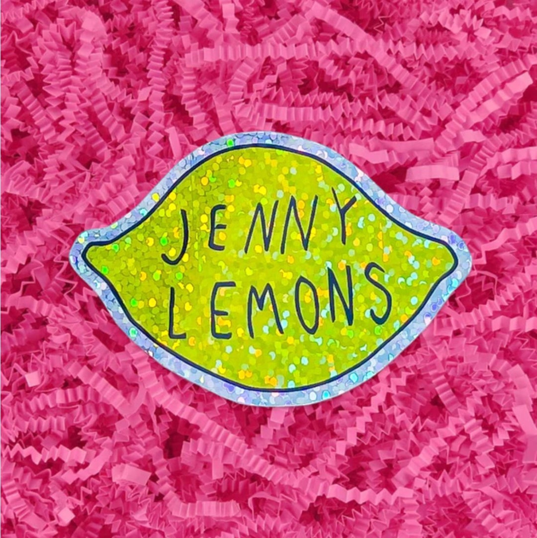 Glitter Jenny Lemons Lemon Sticker - Etsy