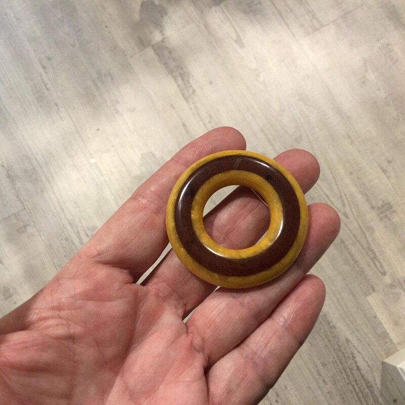 Bakelite Pin - Etsy