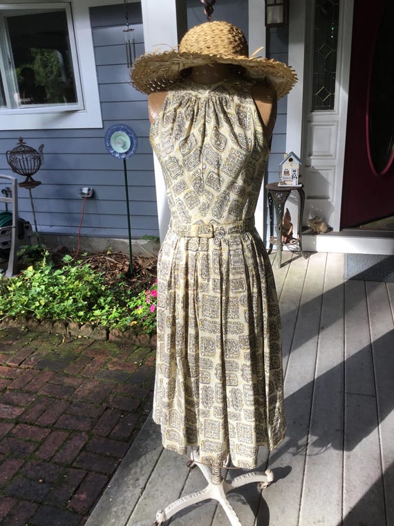 50's Dress Classic Vintage Ann Marsh New York Label S… - Gem