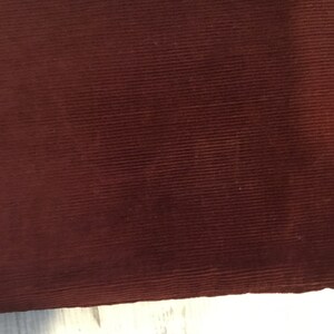 Vintage Rust Brown Corduroy Pants Vanjulian by Hubbard Label 19" Inch ...