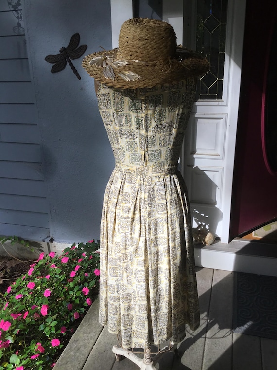 50's Dress Classic Vintage Ann Marsh New York Label S… - Gem