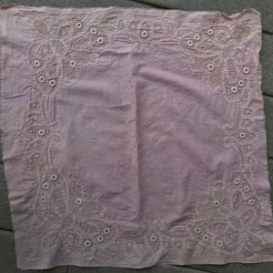 Art Textile Intricate Work Battenberg Use the Real Battenberg Thread ...