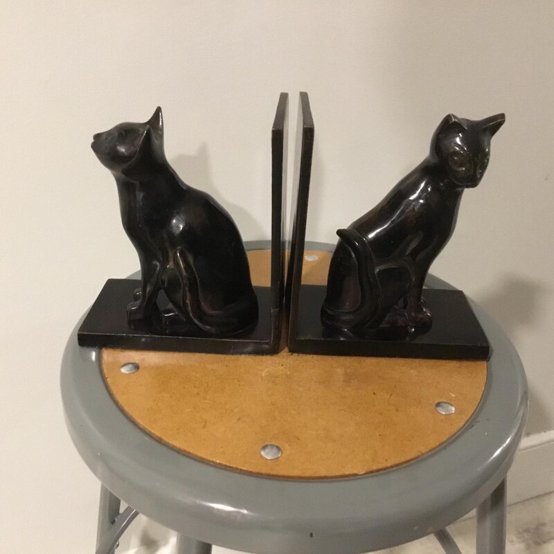 Cat Bookends - Etsy