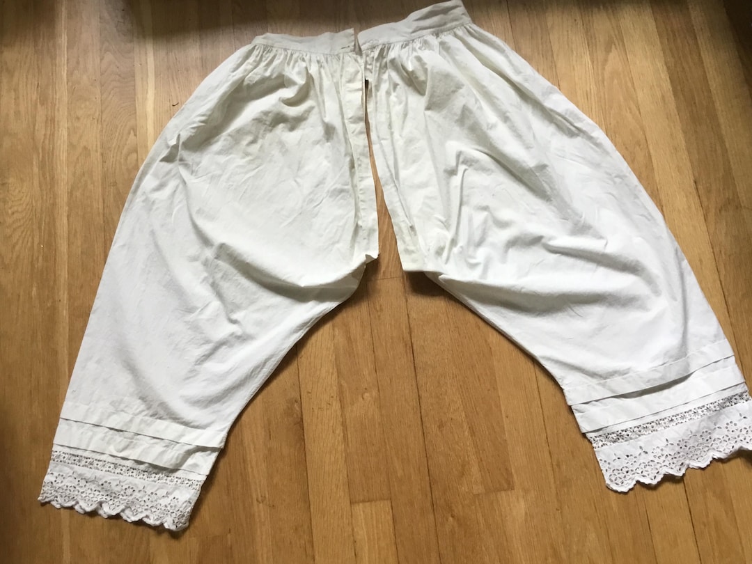 Antique Pantaloons - Bloomers Antique Cotton Pantaloons Antique Whites ...