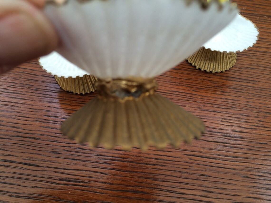 Shell Party Favors Real Shell Favors card Holders 4 Vintage - Etsy