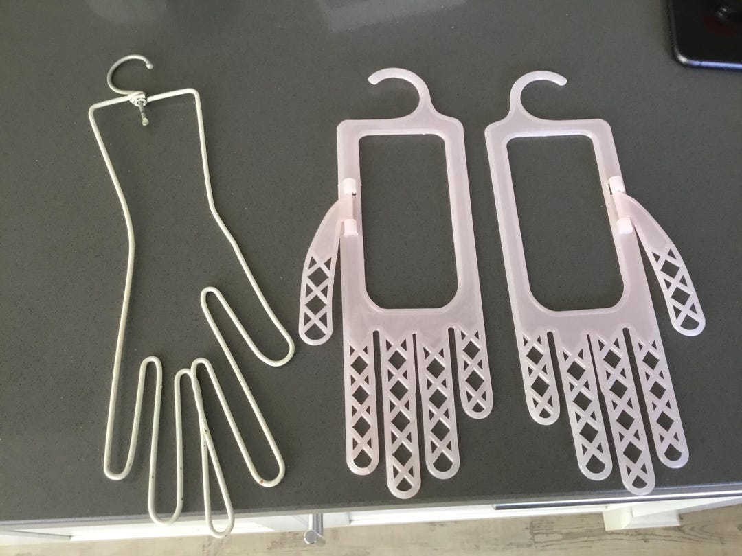 Glove Stretchers or Forms 3 Glove Forms or Dryers Look Like Hand ...