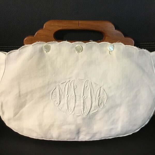 Wooden Handle Purse - Etsy