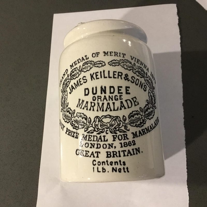 Dundee Marmalade Jar - Etsy