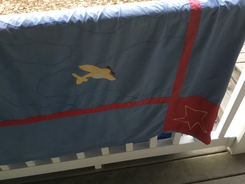 Coverlet by the Land of Nod Features Map of USA With Appliqued Points ...