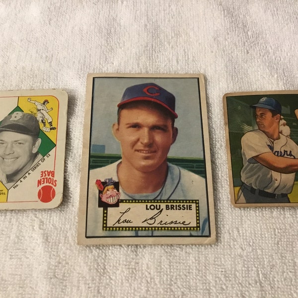 1950s Baseball Cards - Etsy