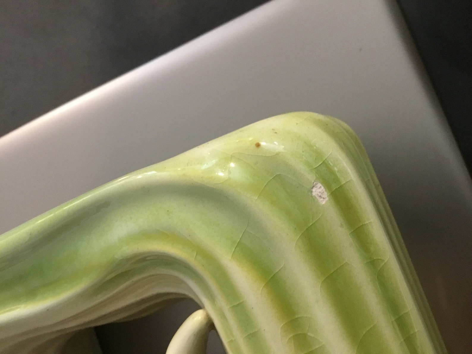 MCM Deer Planter Framed Deer Double Vase Ceramic Lime Green - Etsy