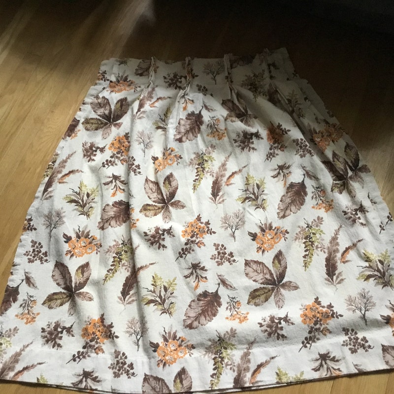 Barkcloth Curtains - Etsy