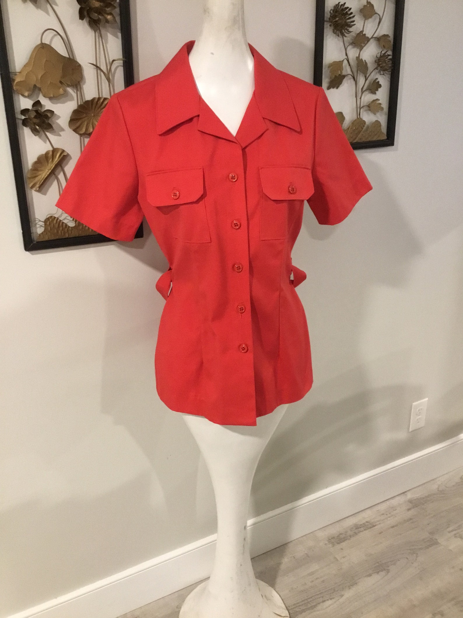 Koret of California Pant Suit NOS Flared Leg Bell Bottoms and | Etsy