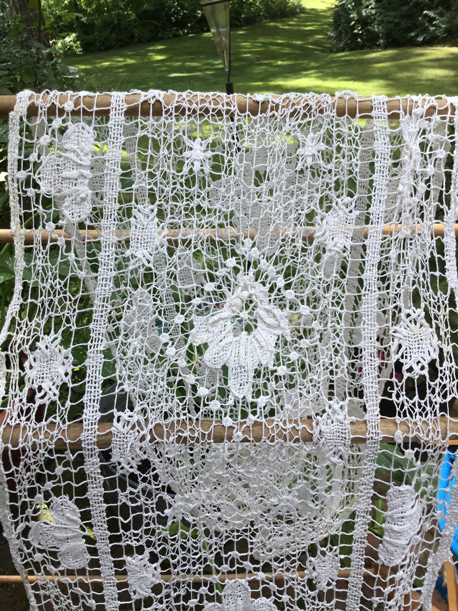 Vintage Runner Net Runner Intricate Net Runner With Floral - Etsy