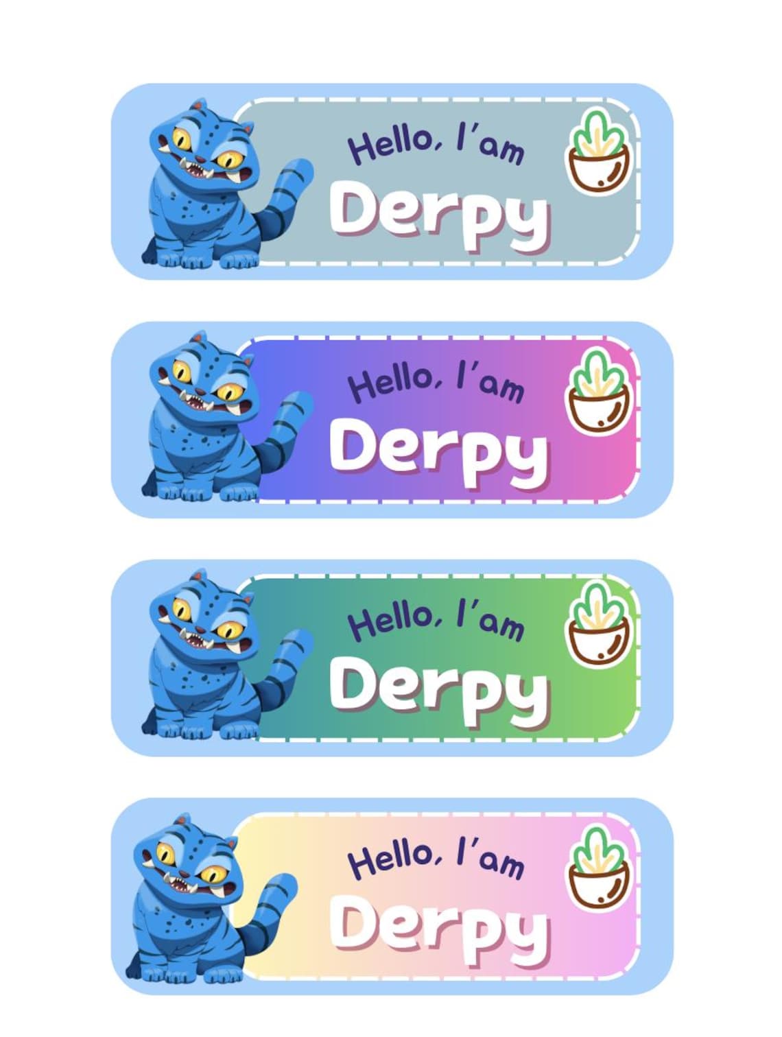 KPOP DEMON HUNTERS Back to School Name Tags, School Supplies Labels ...