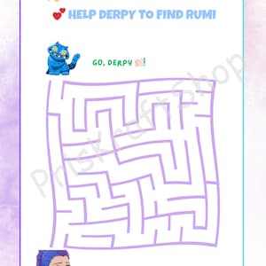 K-pop Demon Hunters Activity Worksheets for Kids | Party Favors ...