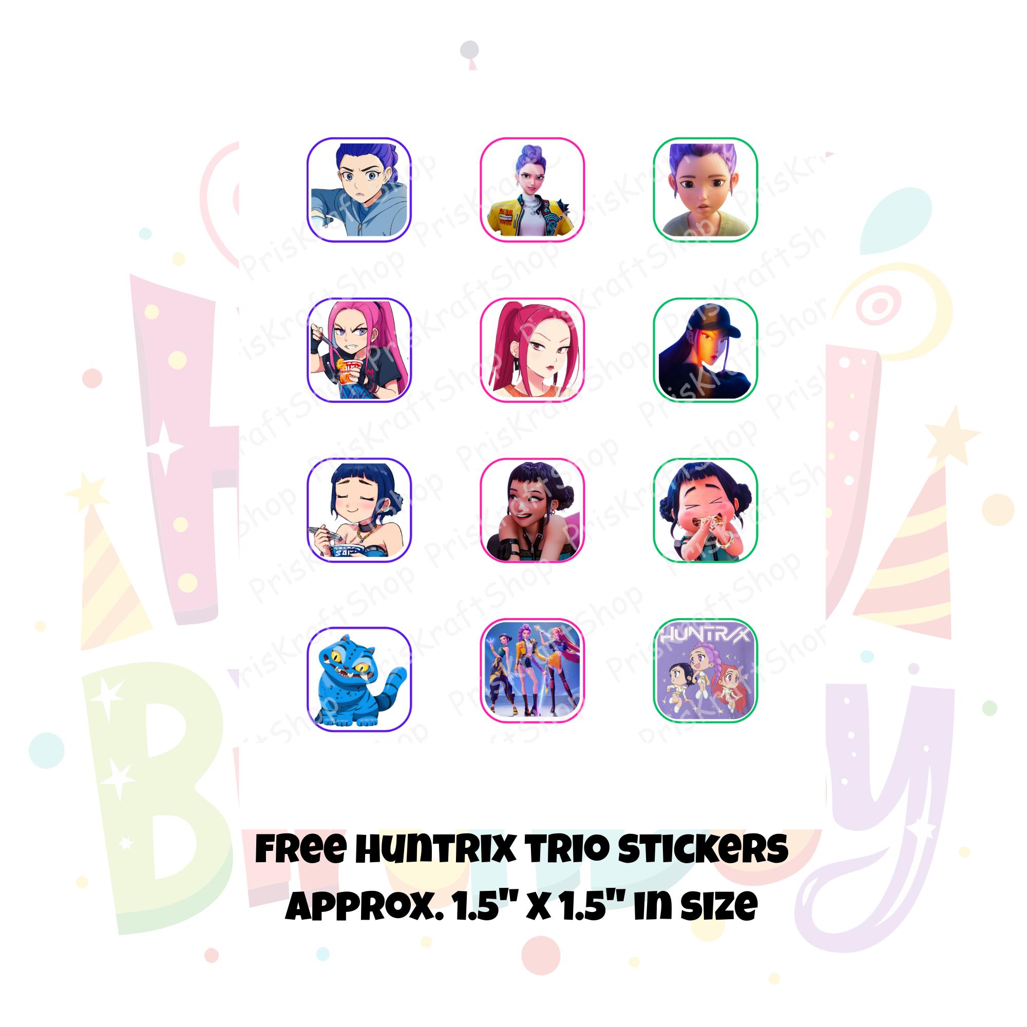 K-pop Demon Hunters Birthday Party Decorations Bundle | 8 Printable ...