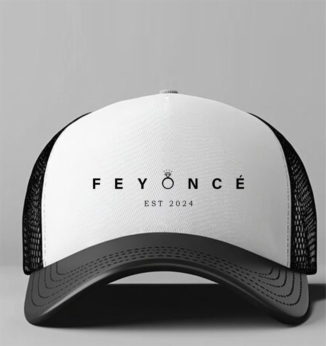 Personalized Feyonce Est 2025 Foam Mesh-back Trucker Cap, Engagement ...