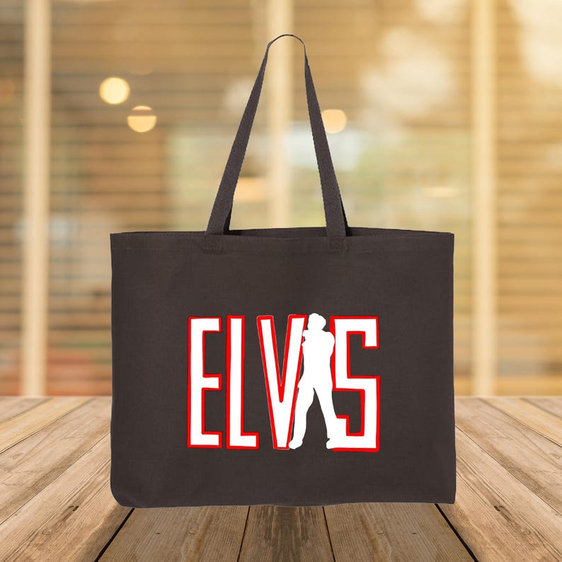 Elvis Presley Tote Bag, Elvis Presley Collection Tote, King of Music ...