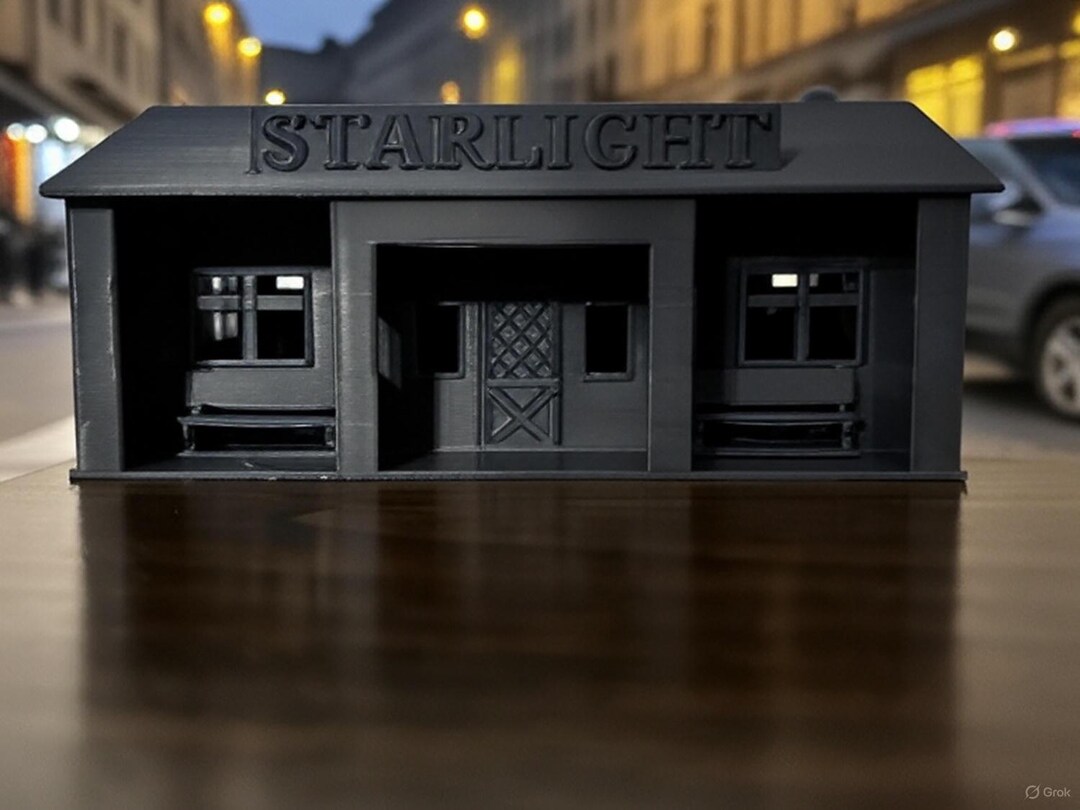 Ho Scale, Café for Model Train Layout No Assembly Required - Etsy