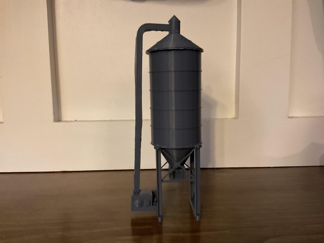 N Scale Grain Silo 1:160 True to Scale No Assembly Required - Etsy
