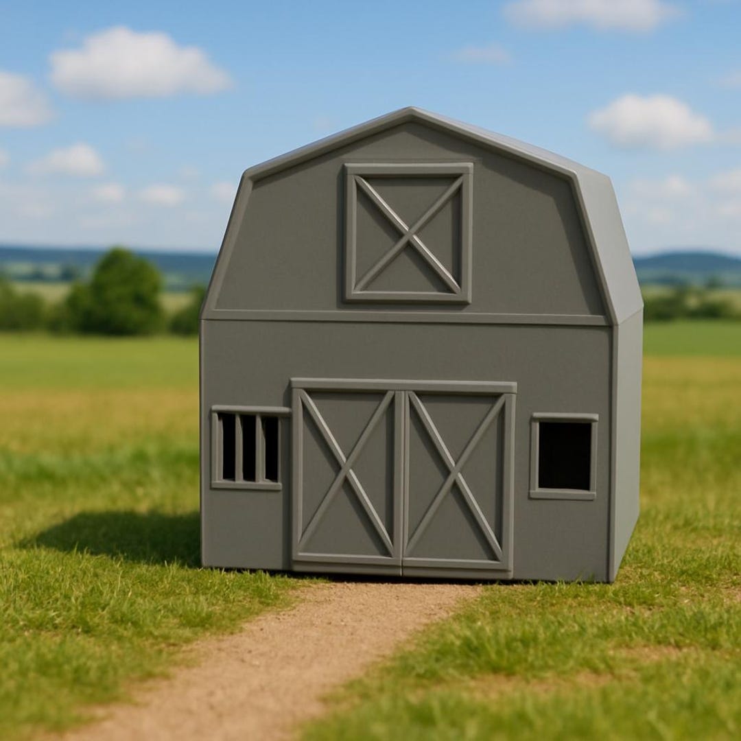 N Scale 1:160 Barn. No Assembly Required - Etsy