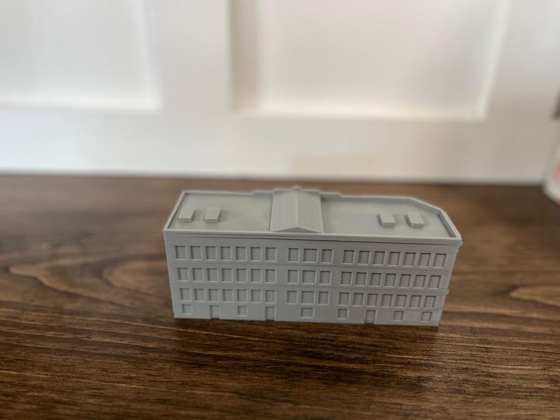 Hotel for City N Scale 1:160 NO Assembly - Etsy