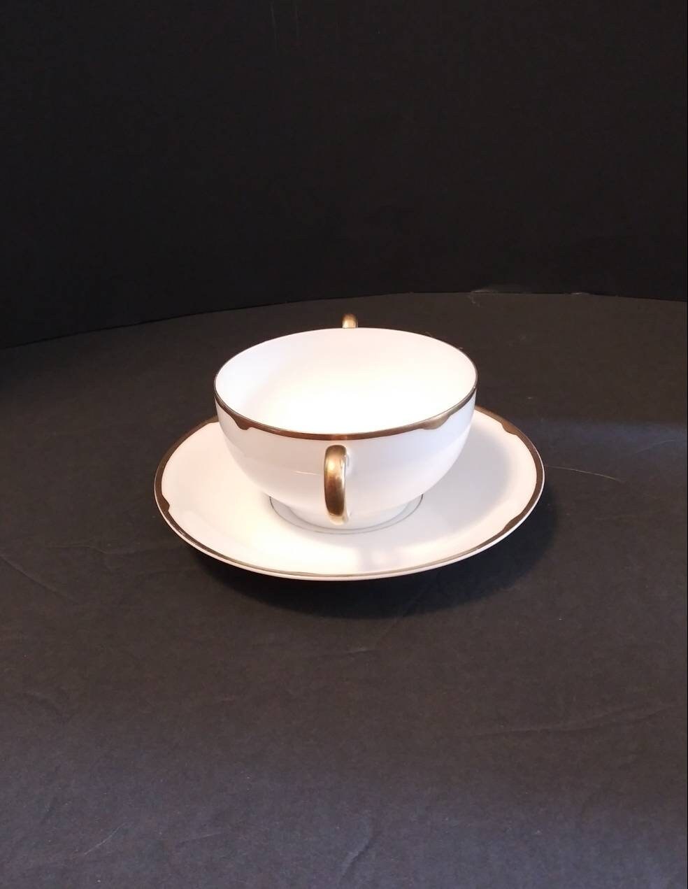 Antique Paul Muller Selb Double Handle Tea Cup Bavaria - Etsy