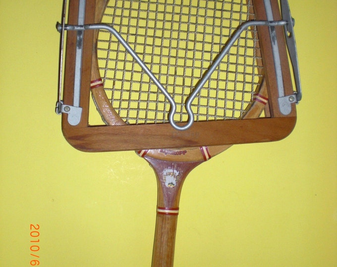 VINTAGE WOOD BANCROFT SQUASH RACKET - Etsy