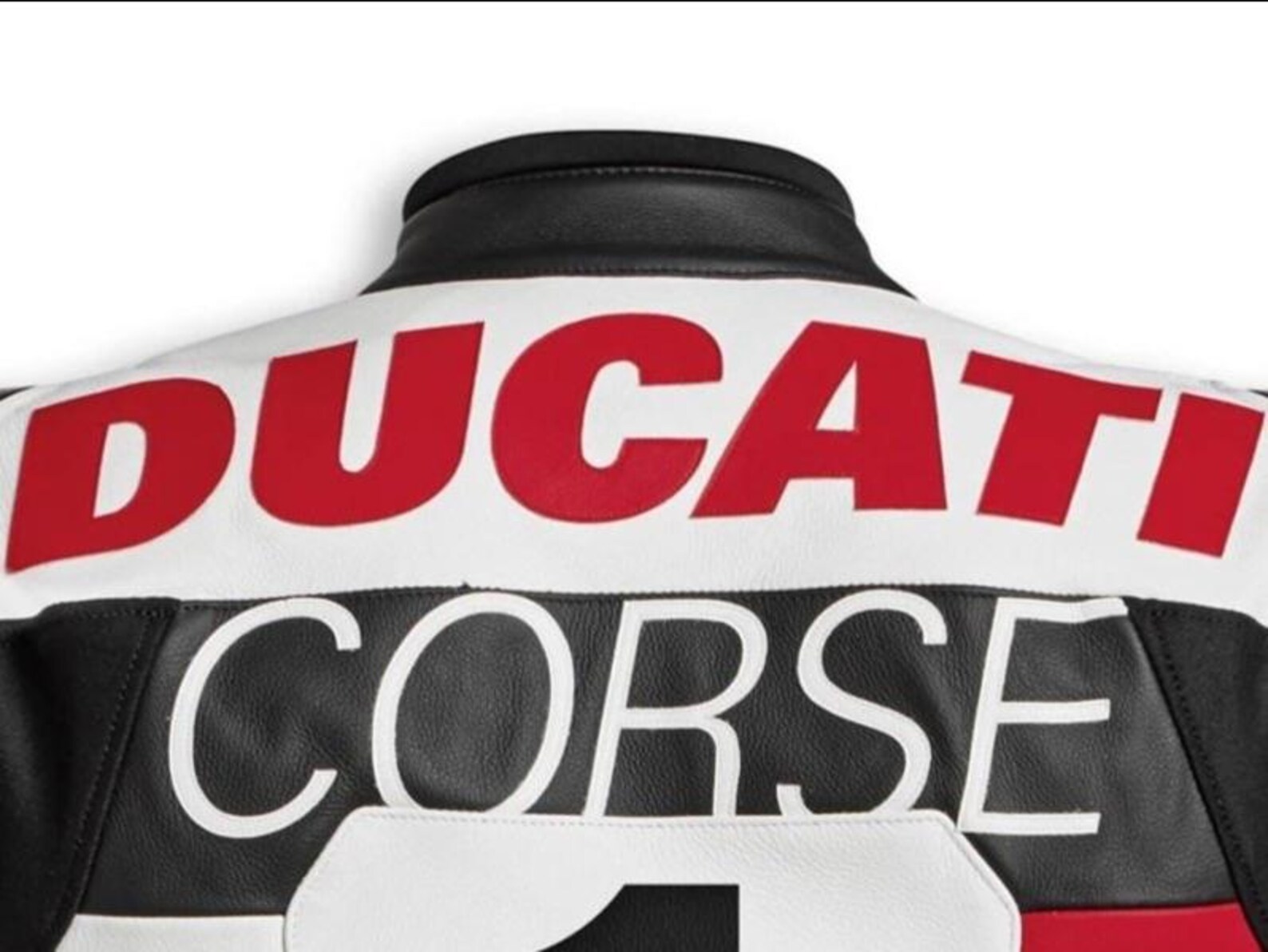 Ducati Corse C5 Men's Motorcycle Leather Jacket | Waterproof Cowhide ...