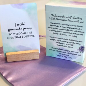 50 Self-compassion Affirmation Cards for Self-love, Self-forgiveness ...