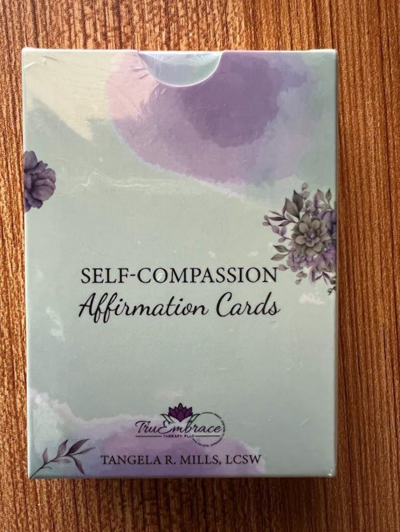 50 Self-compassion Affirmation Cards for Self-love, Self-forgiveness ...