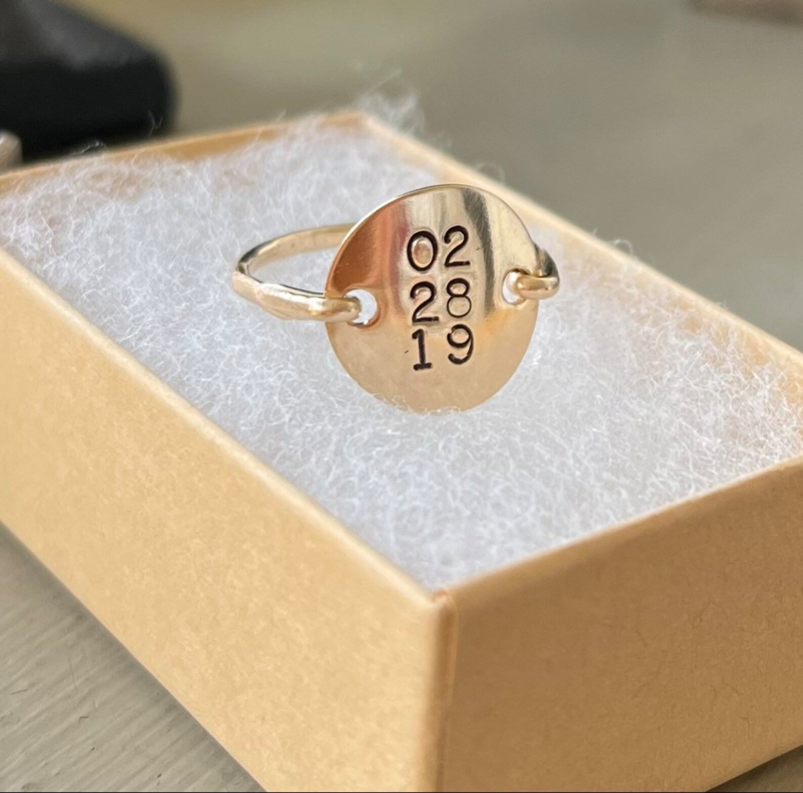 Ring, Sterling Silver, Personalized, Custom, Special Date, Letter ...