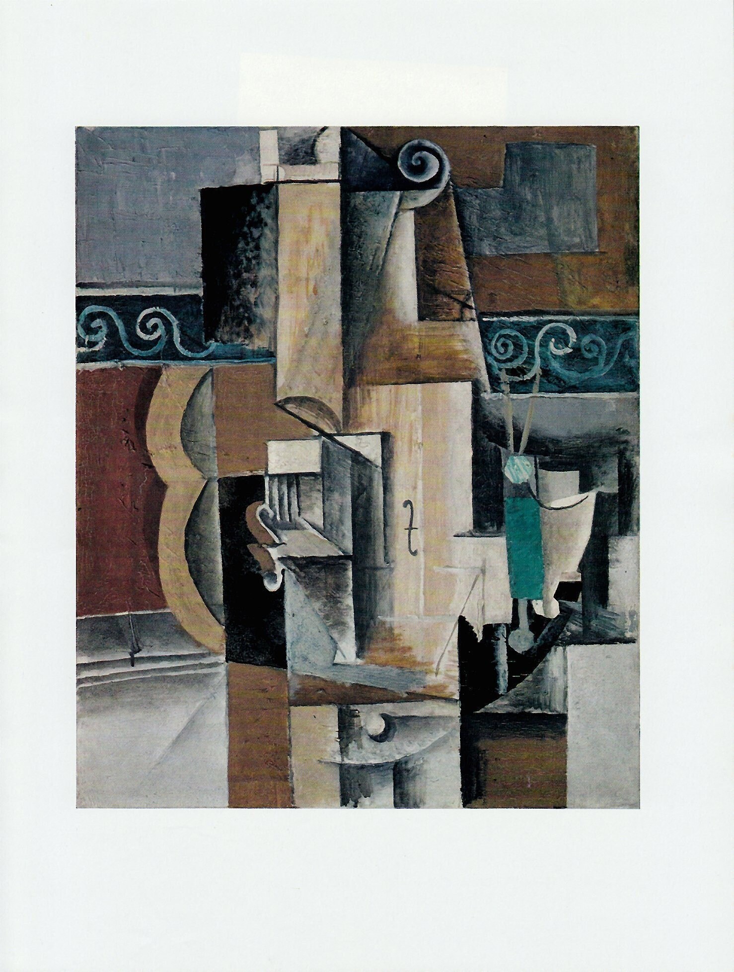 Picasso Violin Collage