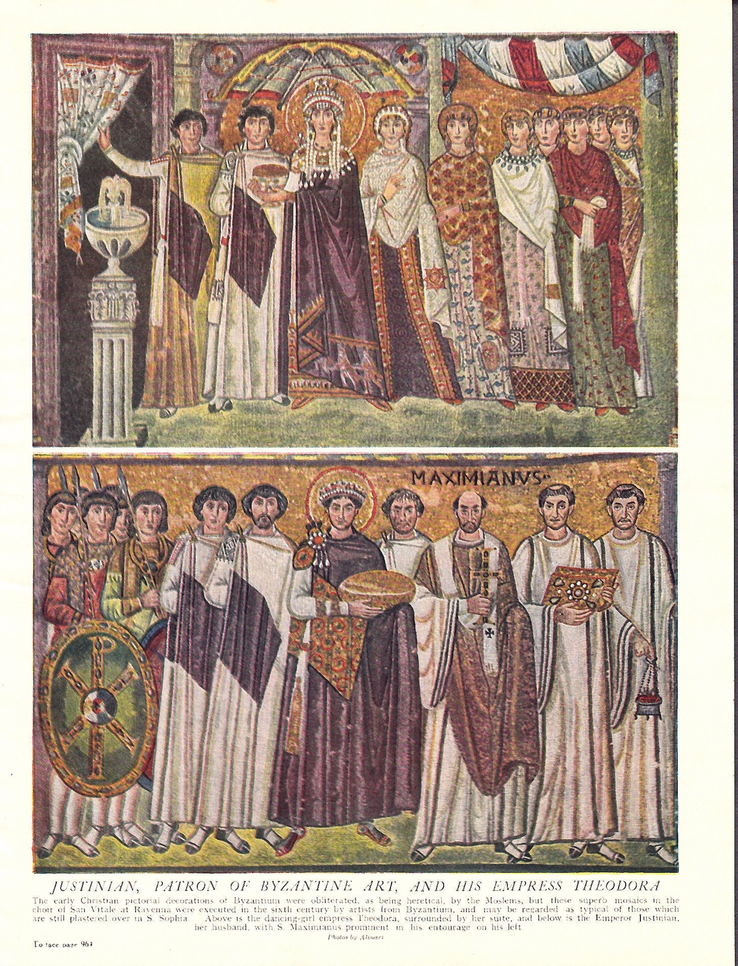 Byzantine Art Mosaics