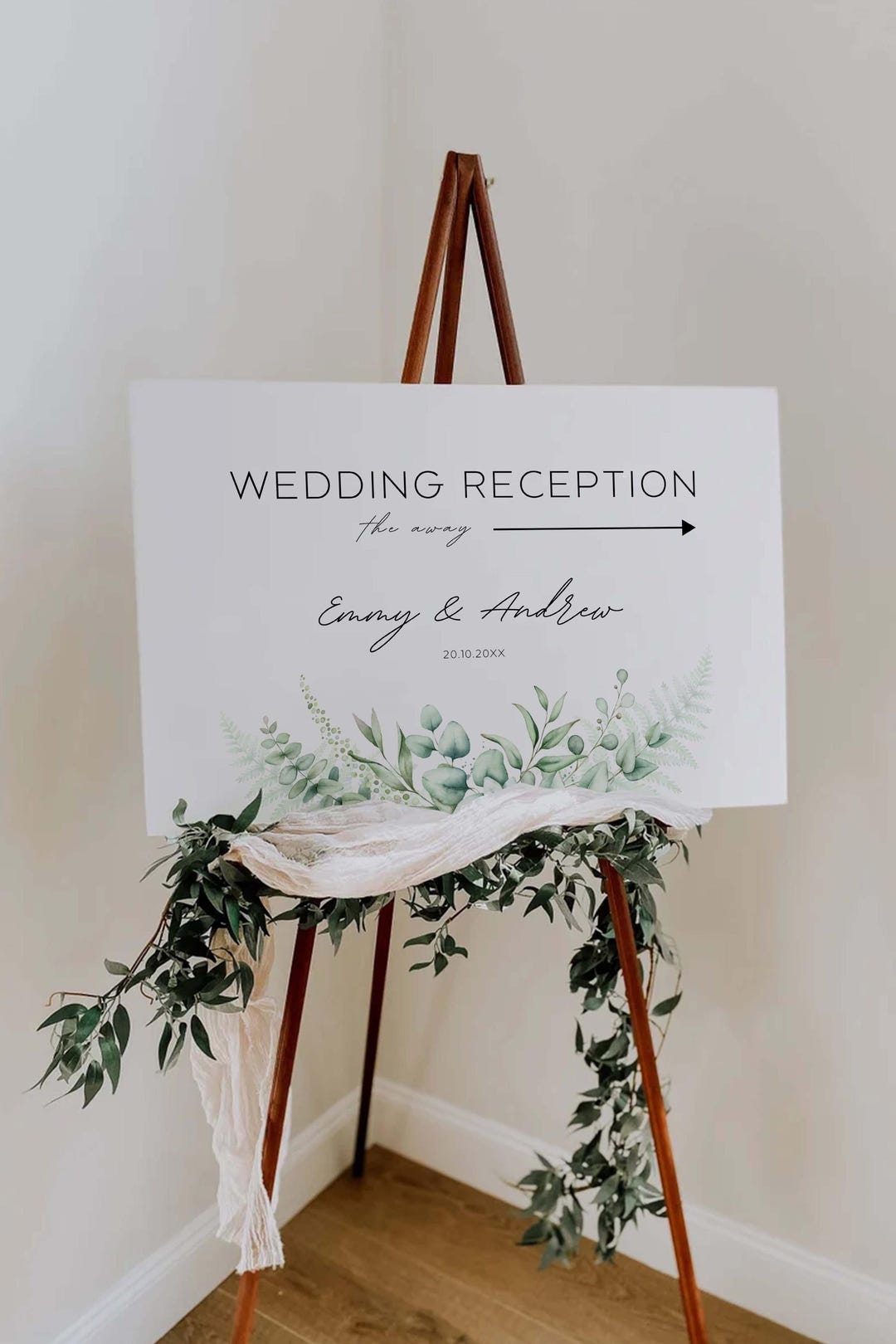 Reception Welcome Sign, Wedding Reception Sign, Wedding Welcome Sign ...