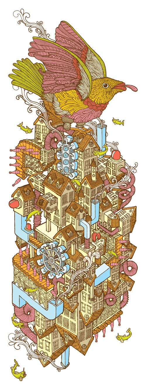 Tuna Corn Town - Etsy