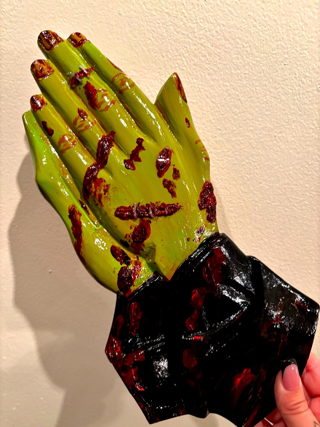 Frankenstein Inspired Praying Hands - Etsy