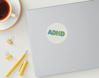Certified Yapper ADHD Sticker Neurodivergent Vinyl Waterproof Sticker ...