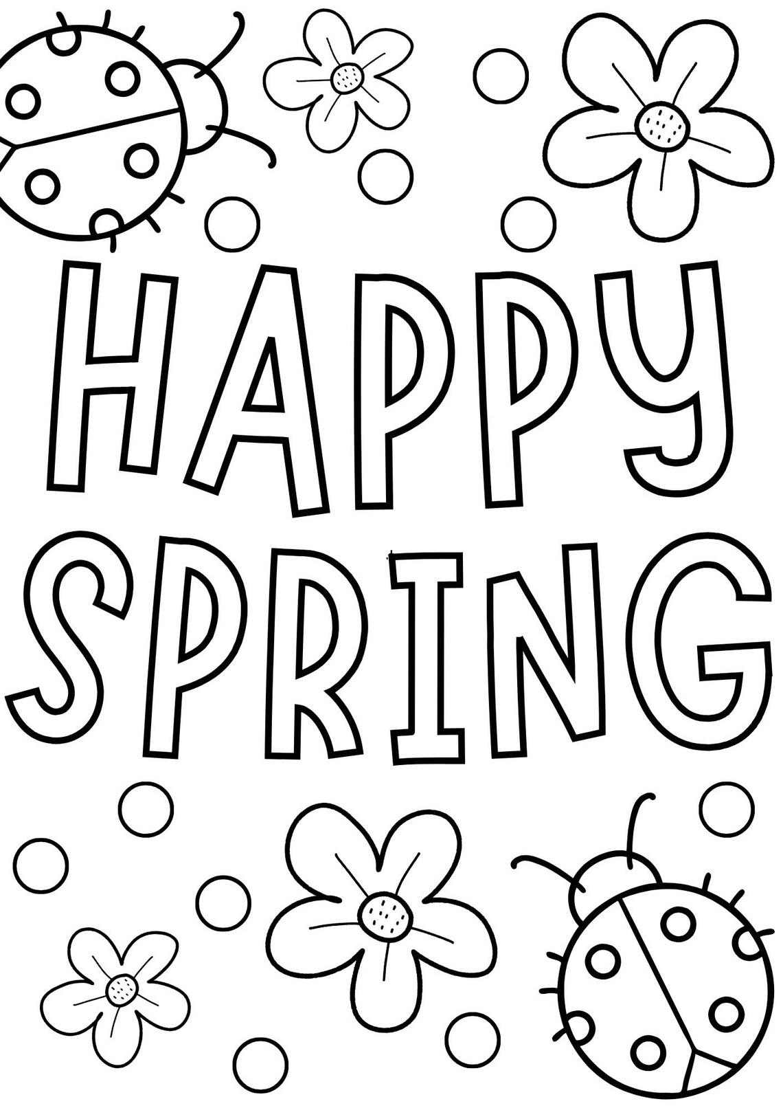 Spring Themed Preschool Worksheets - Etsy