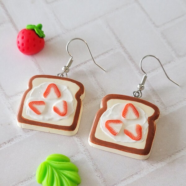 Toast Earrings - Etsy