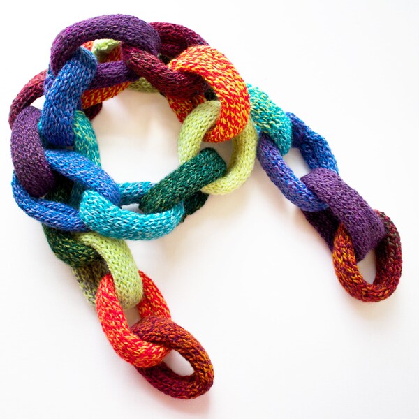 Chain Scarf - Etsy
