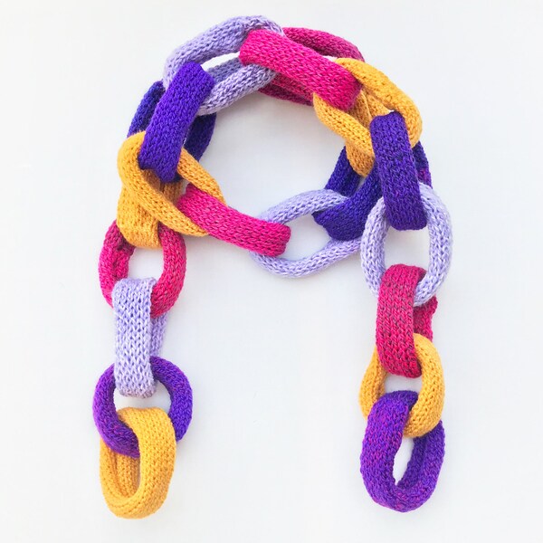 Chain Scarf - Etsy