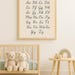 Cursive Alphabet Poster | Uppercase & Lowercase Letters | Handwriting ...