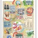 Custom Food Map Print, Watercolor Painting, State Map Poster ...