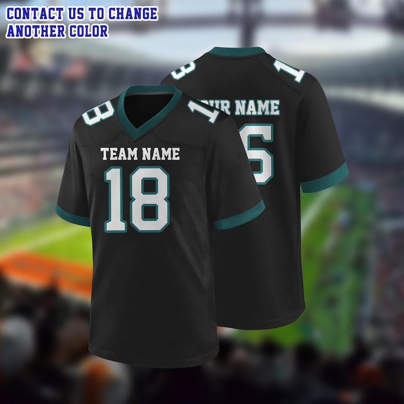 Custom Philadelphia Football Jersey Personalized Uniform Team Name ...