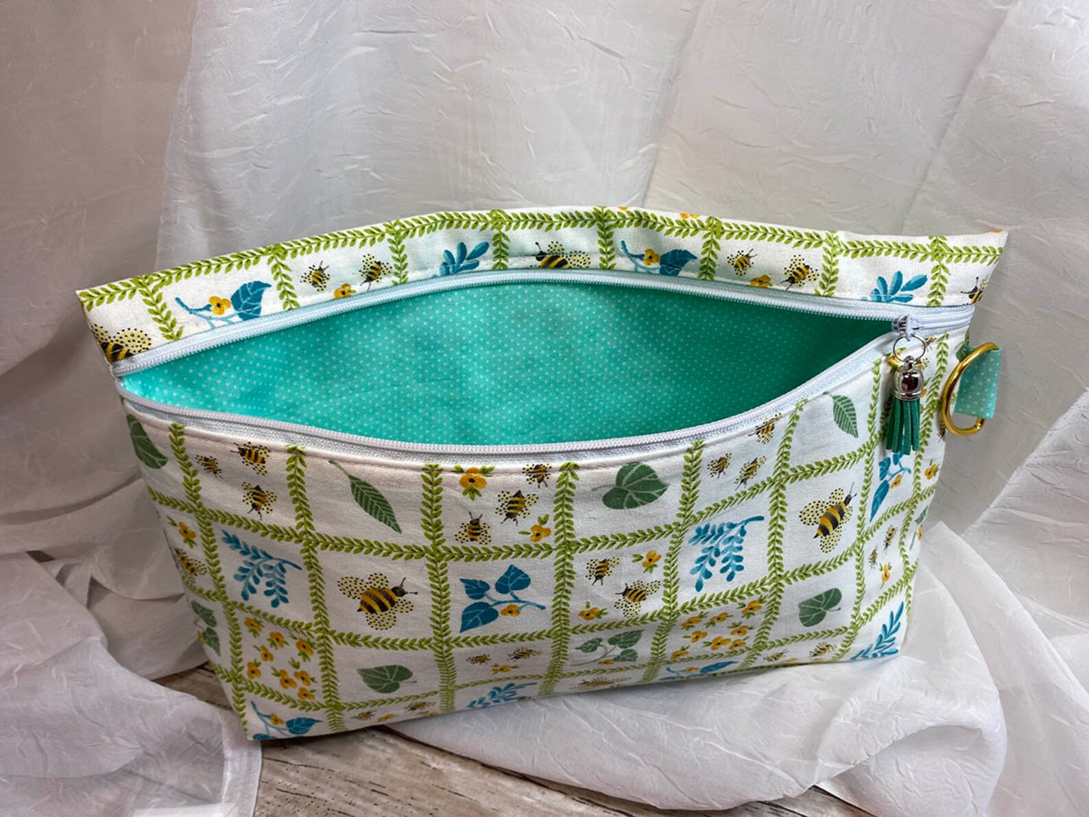 BIG ZIPPER BAG - Etsy