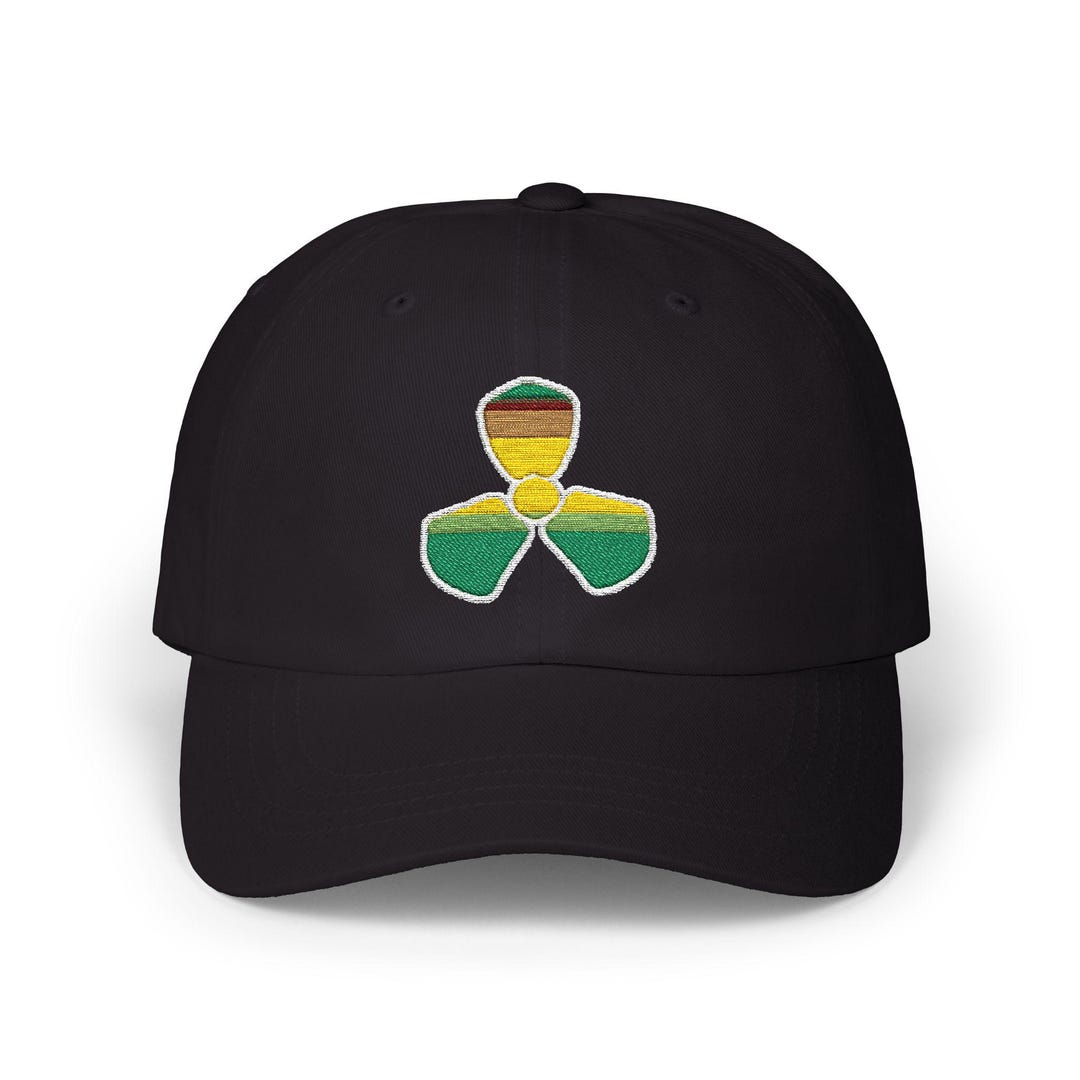 Radioactive Toxic Green Fallout Icon Embroidered Hat - Hazar Hat ...