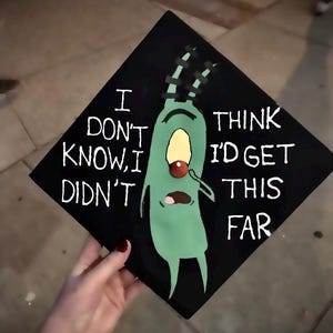 Embroidered Graduation Cap Topper | Multi Color Cap Topper ...