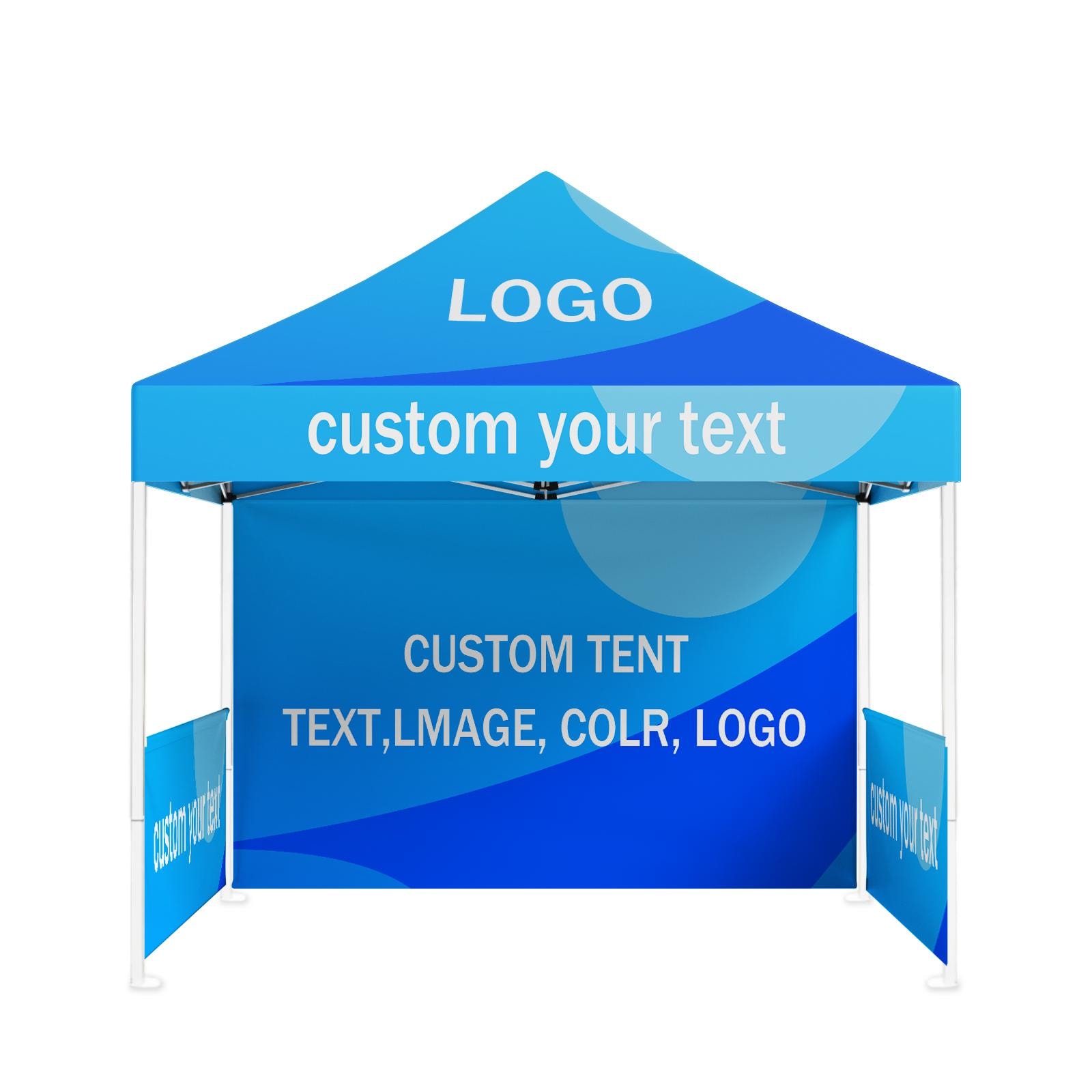 Custom Canopy Tent With Your Logo Personalized Event Tents 10x10 ...